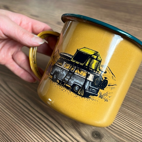 United By Blue | Kitchen | United By Blue Enamelware Campingvan Life ...